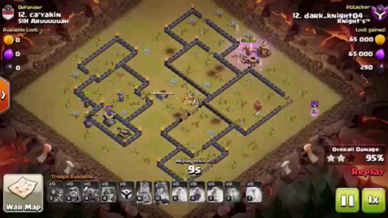 Playing coc perfect strategies to win - YouTube