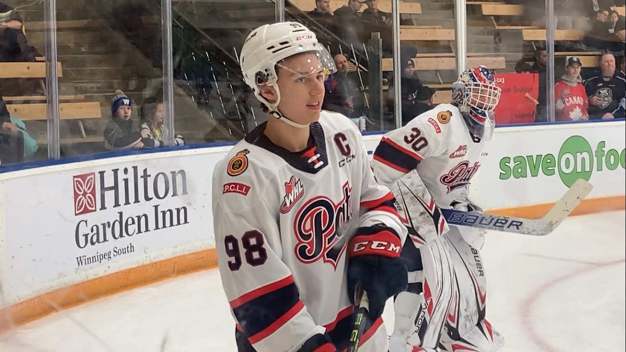 Connor Bedard Live From Warmups - YouTube