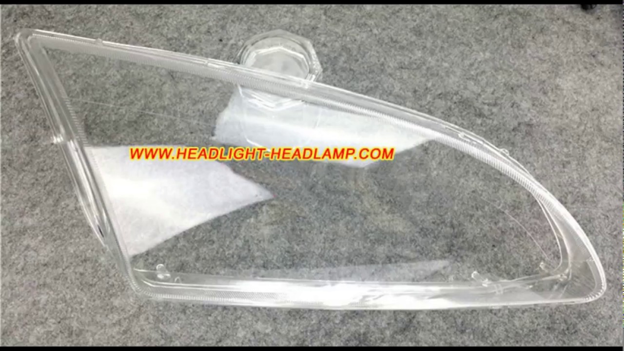 Ford Focus Mk2 Headlight Plastic lens Cover Lenses Replacement - YouTube