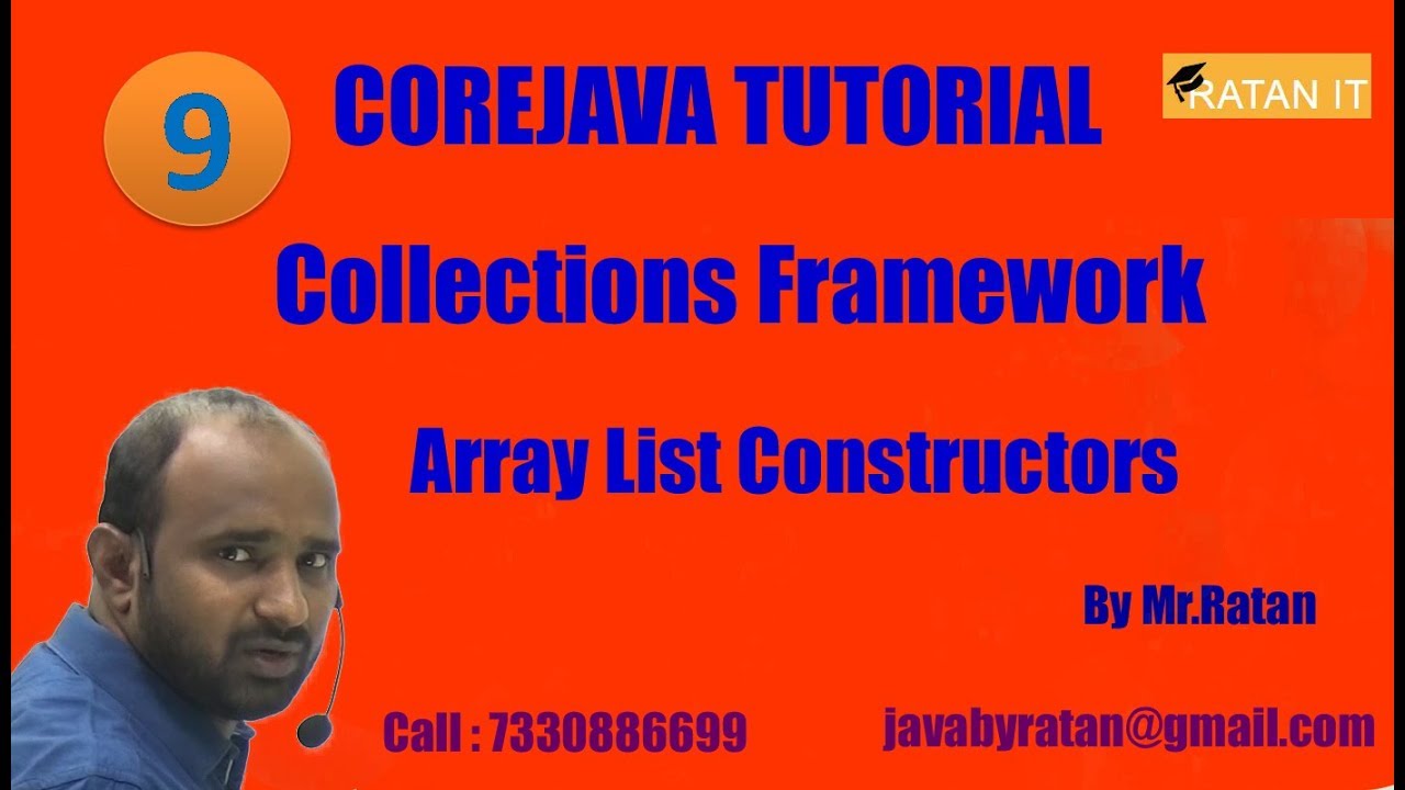 Corejava Tutorial Collection Framework Video 9 Array List 3619