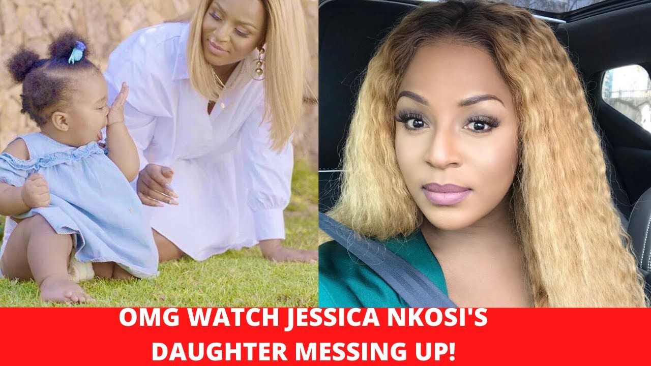 OMG! Jessica Nkosi's Daughter Nami messed the house! - YouTube