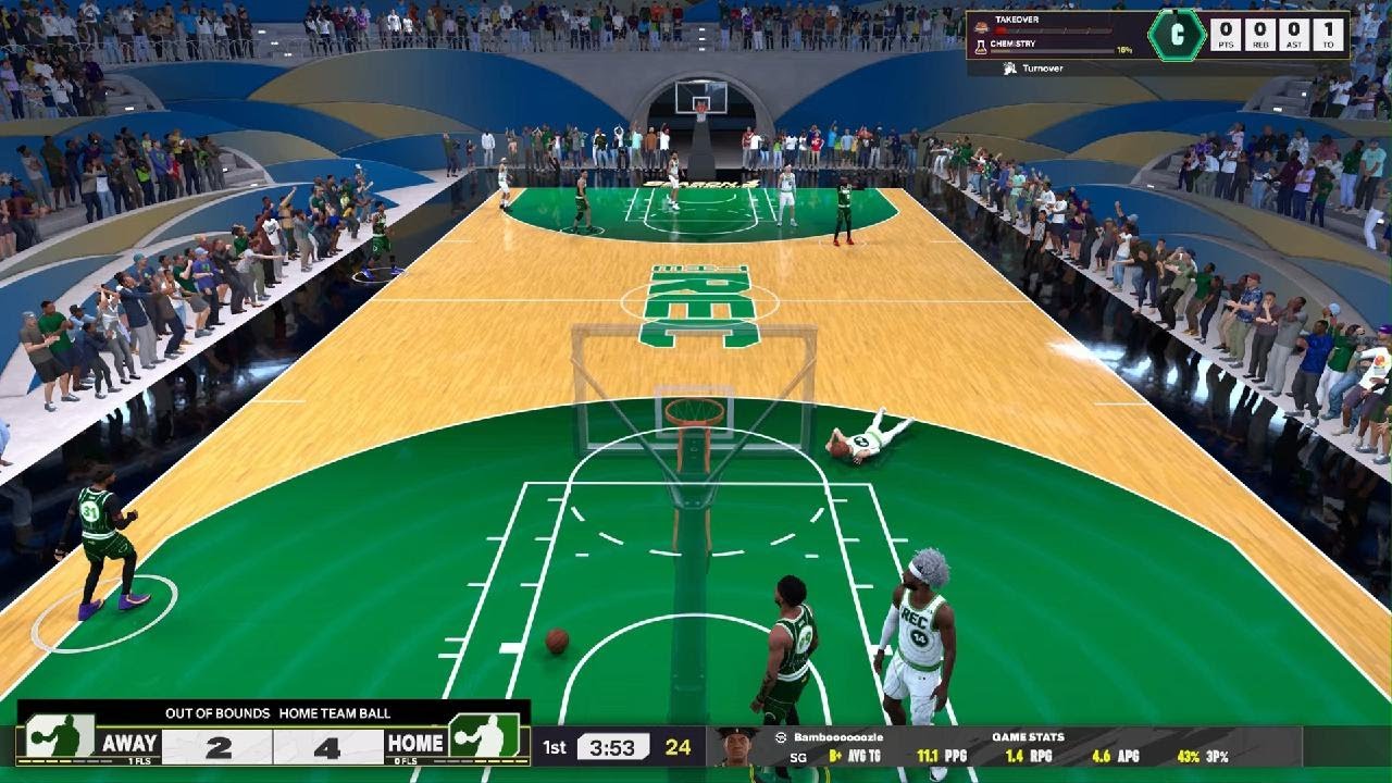 NBA 2K25 10/8 1st Half - YouTube