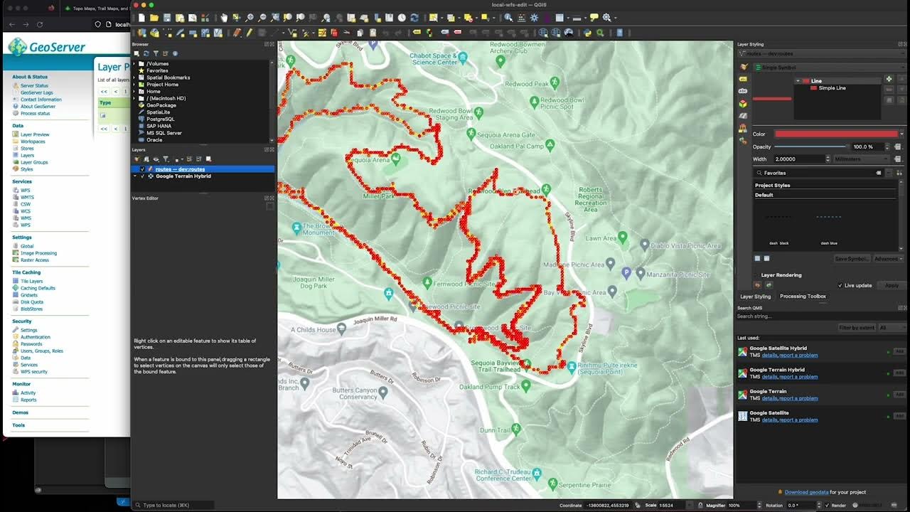 Qgis Edit Geoserver Wfs Layer In Qgis Youtube