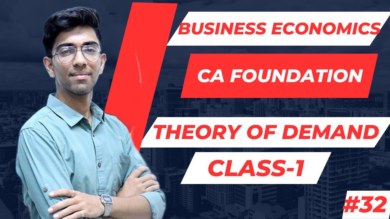 #32 Demand | Lecture-1 | Meaning & Types of Demand | Business Economics ...