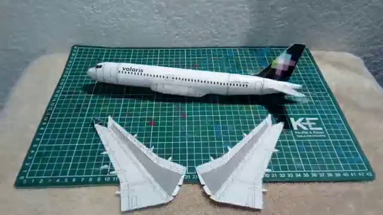 Airbus a-320 de Volaris | Papercraft - YouTube
