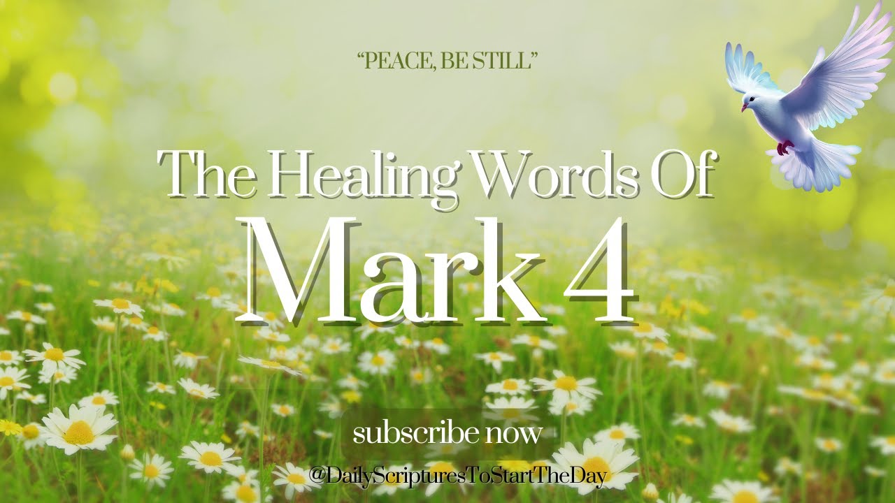 The Healing Words of Mark 4 | Peaceful Bible Recitation with Meditation ...
