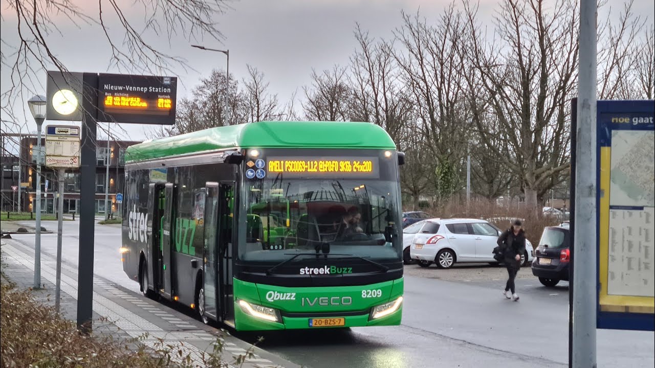 BRAND NEW|IVECO BUS CROSSWAY LOW ENTRY ELEC|Qbuzz 8237 sound !! - YouTube