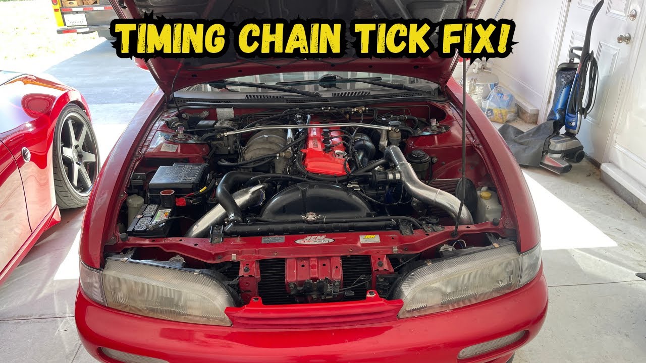 Timing Chain Tick Nissan 240SX - YouTube