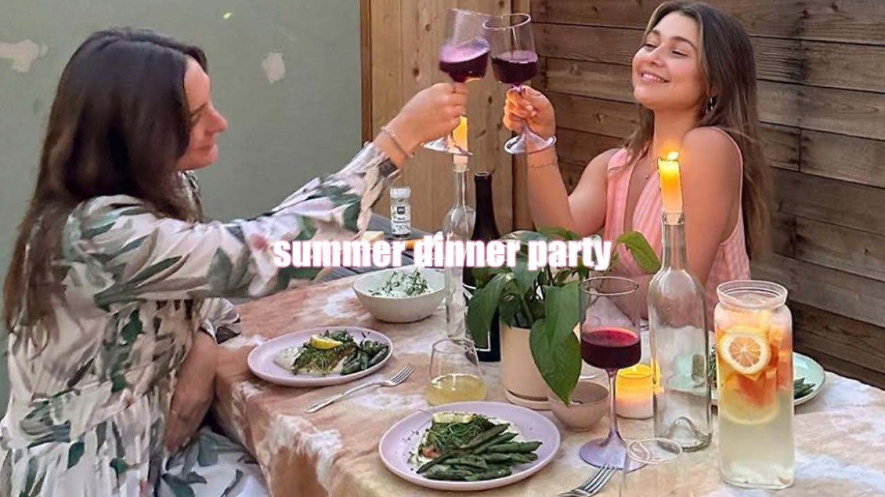 HOT MESS COOKING SHOW :: SUMMER DINNER PARTY SERIES - YouTube