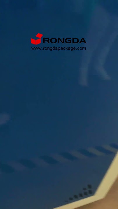 RONGDA Automatic MDF V grooving machine - YouTube