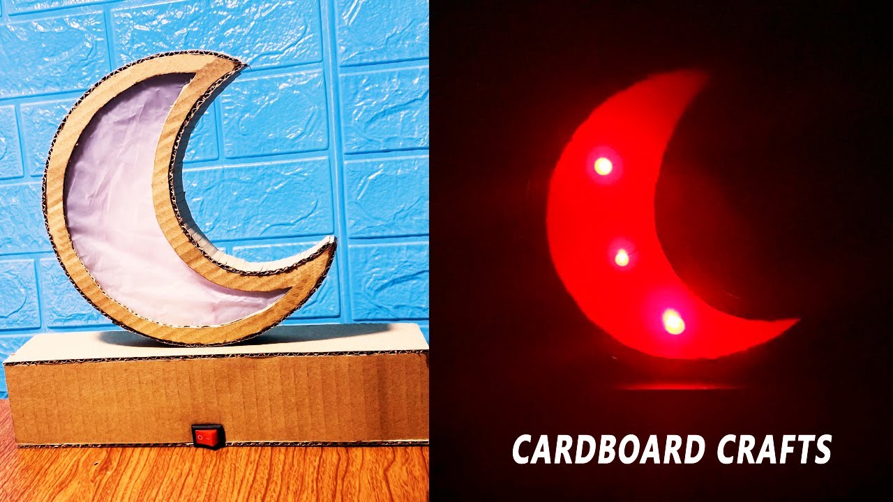 How to Make a DIY Moon Lamp: Create a Magical Night Light at Home - YouTube