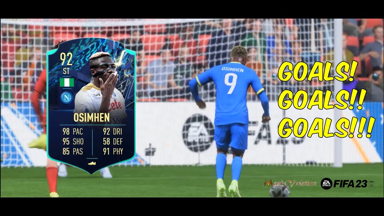 FIFA 23 - TOP GOALS | PC [4K60] OSHIMEN SHINES!!!!!!!!!!!! - YouTube