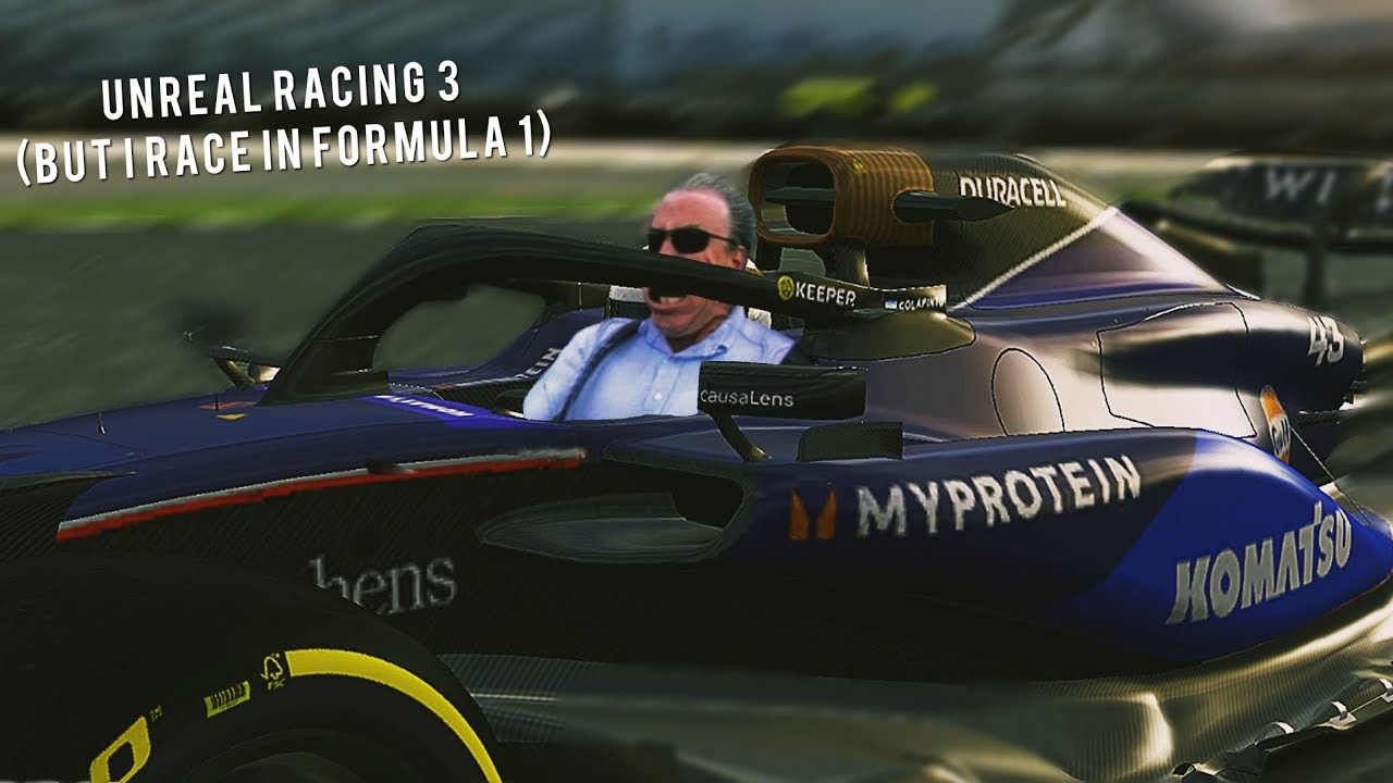 UNREAL RACING 3 (But i race IN formula 1) - YouTube