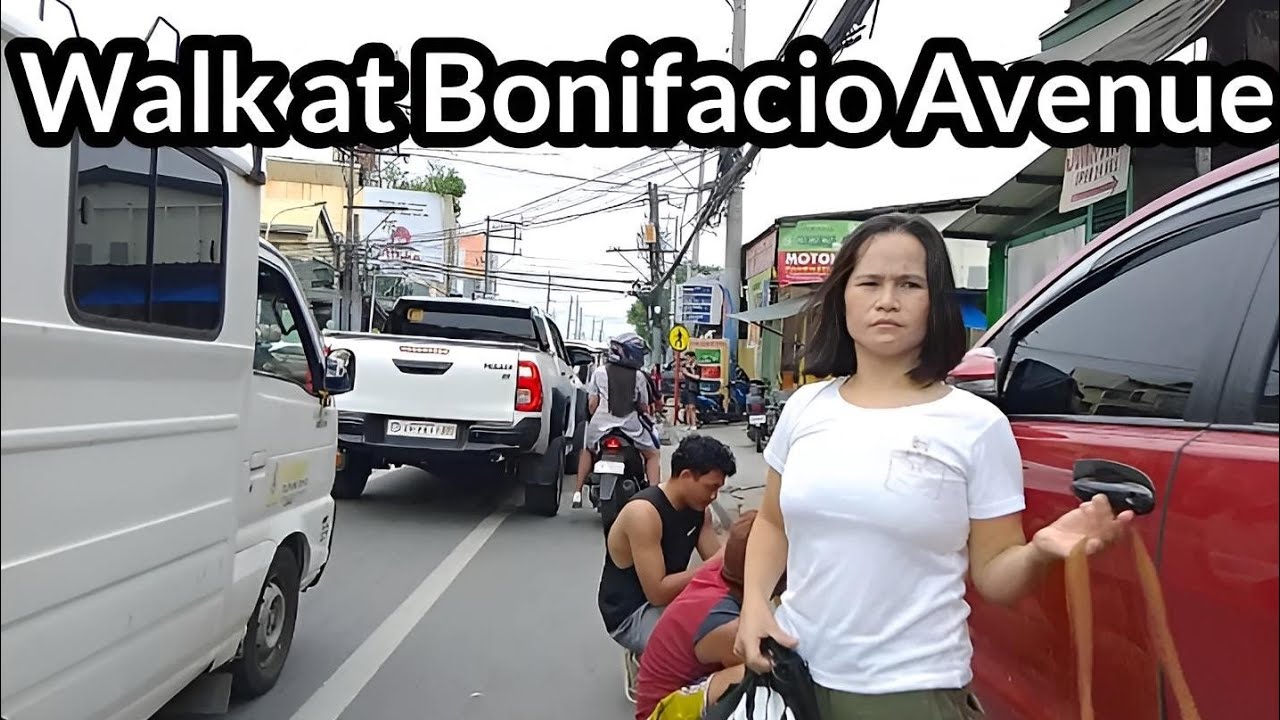 Walk Along Bonifacio Avenue Cainta Rizal | Philippines - YouTube