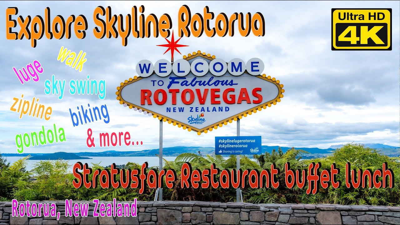 Exploring Skyline Rotorua and Lunch at Stratosfare Restaurant - YouTube