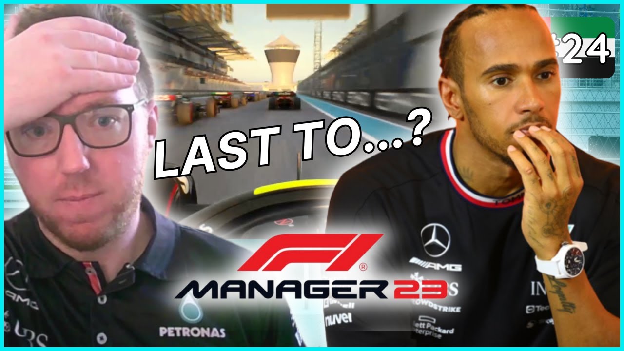F1 Manager 23 Mercedes Career | EP24 | WE RAN OUT OF FUEL... - YouTube