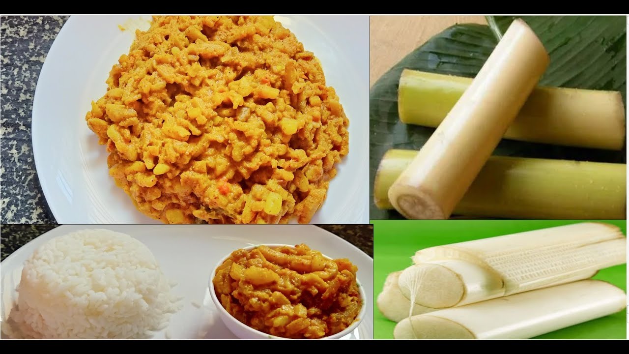 Manja Raei || Manja tarkati || Manja curry || How to make Banana stem ...