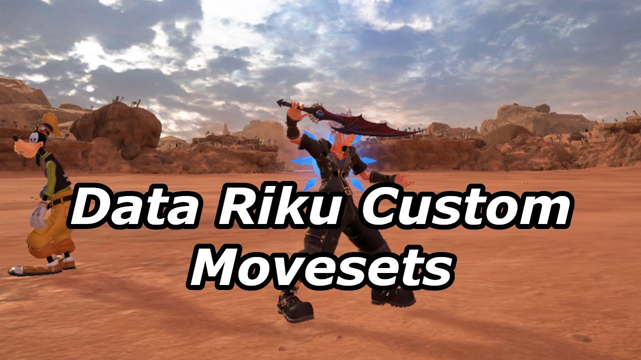 Data Riku Custom Moveset | Mod Showcase | Kingdom Hearts 3 (Critical ...