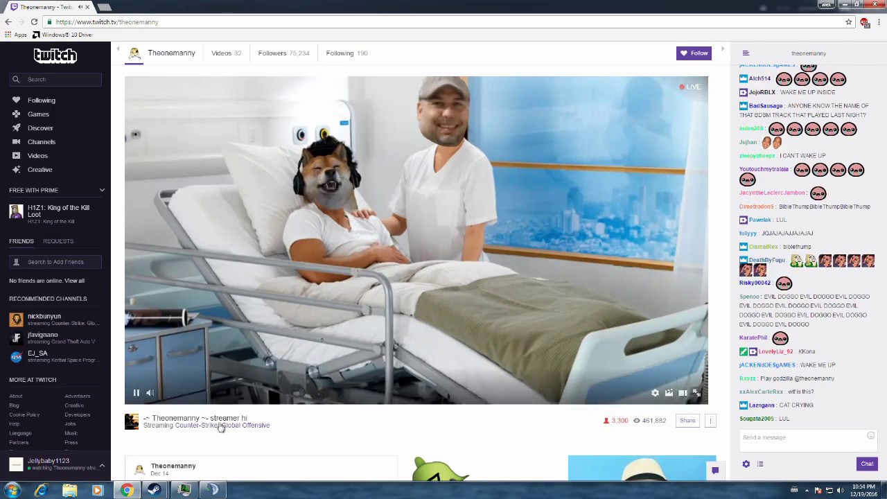 theonemanny best dog on twitch 10/10 - YouTube