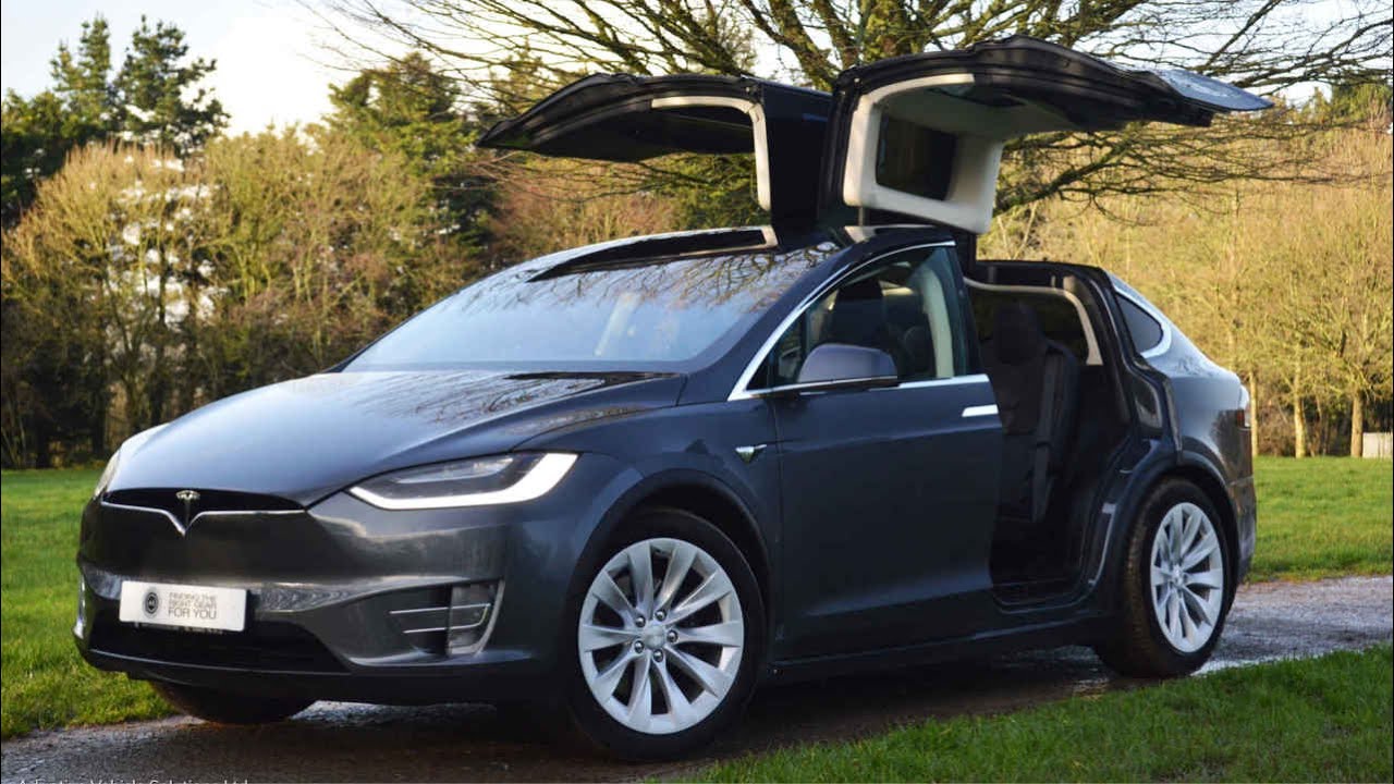 Tesla Model X Christmas Mode - YouTube
