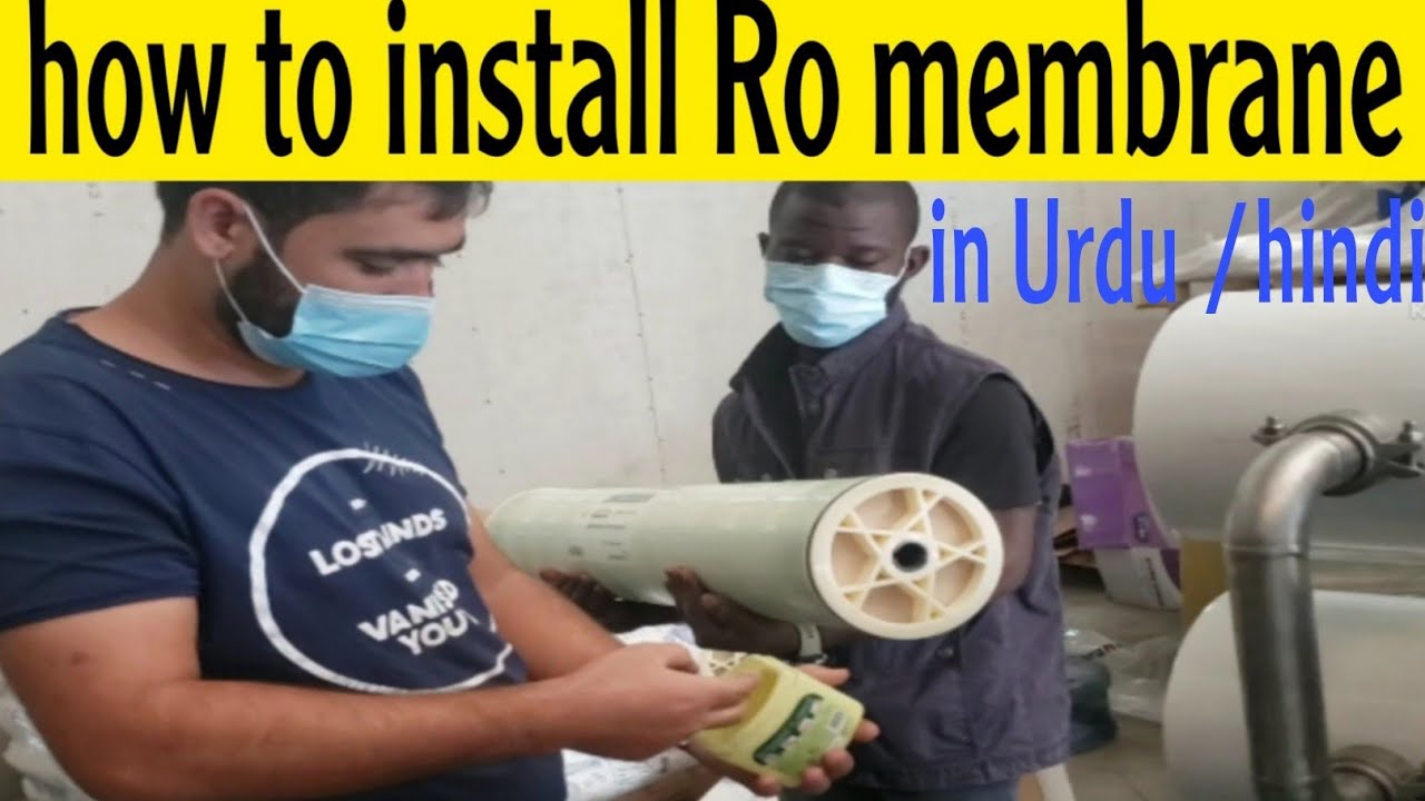 ro membrane installation/Pak water solution - YouTube