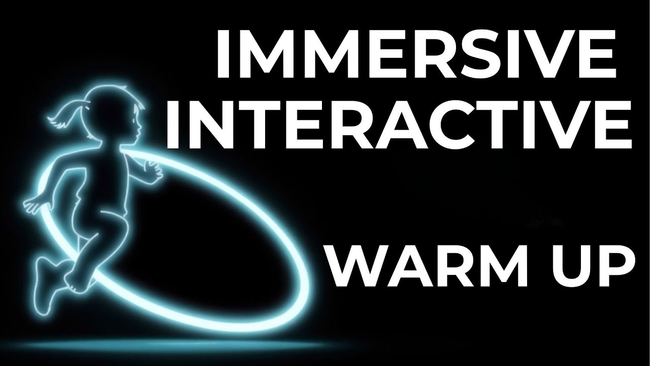 Immersive Interactive Warm Up — ¡Corre, salta y mueve tu cuerpo! - YouTube