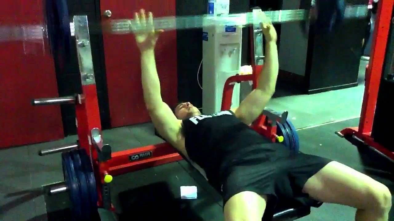 Plyometrics- iso metric bench press - YouTube