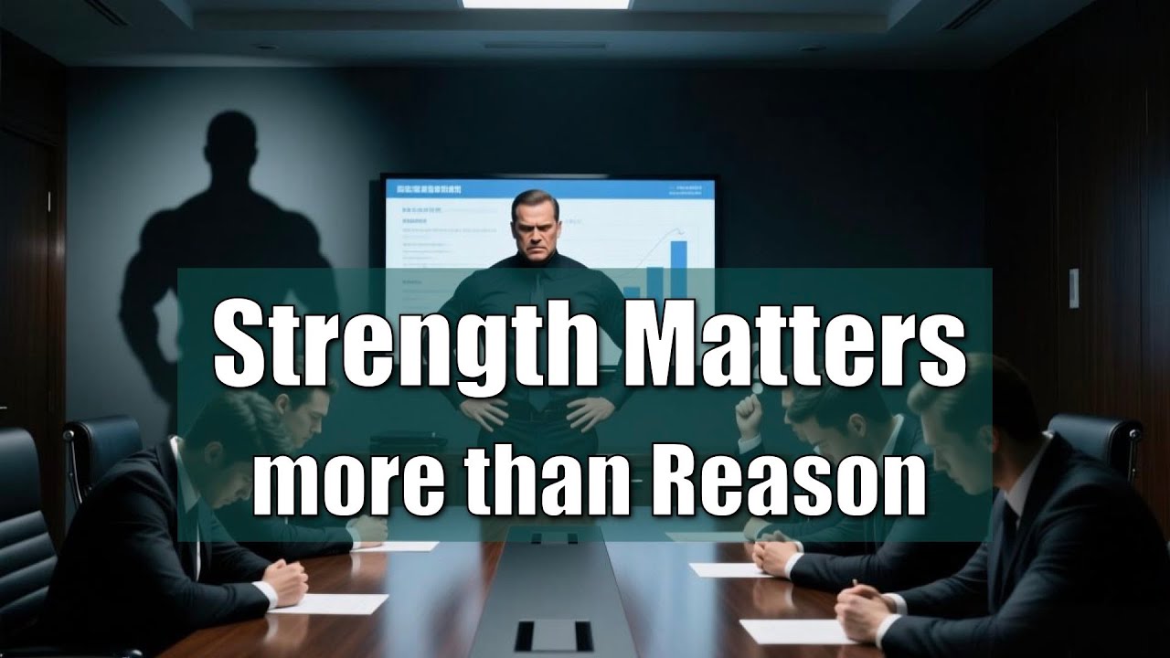 Strength matters more than logic or reason - YouTube
