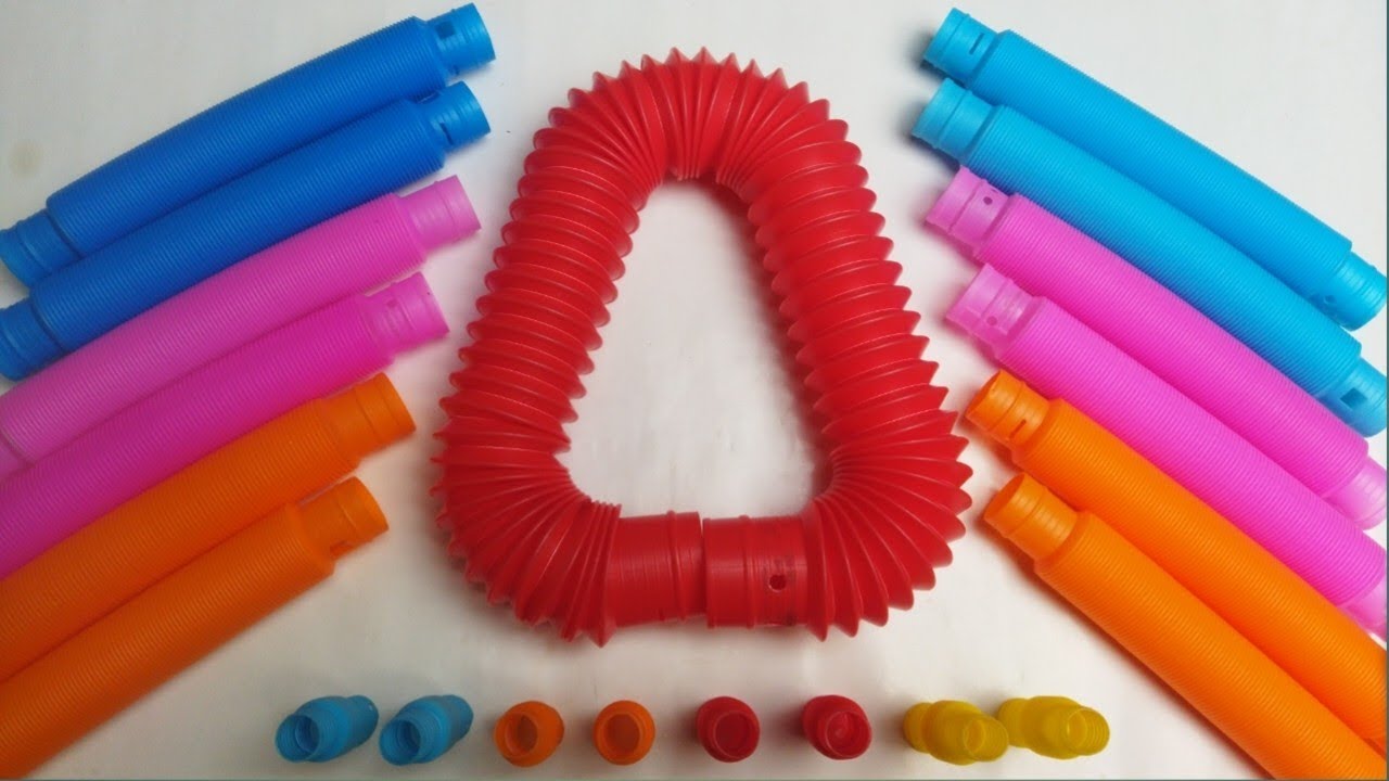ASMR Pop Tube Satisfying Sounds |#satisfying #sensorytoys #stressrelief ...