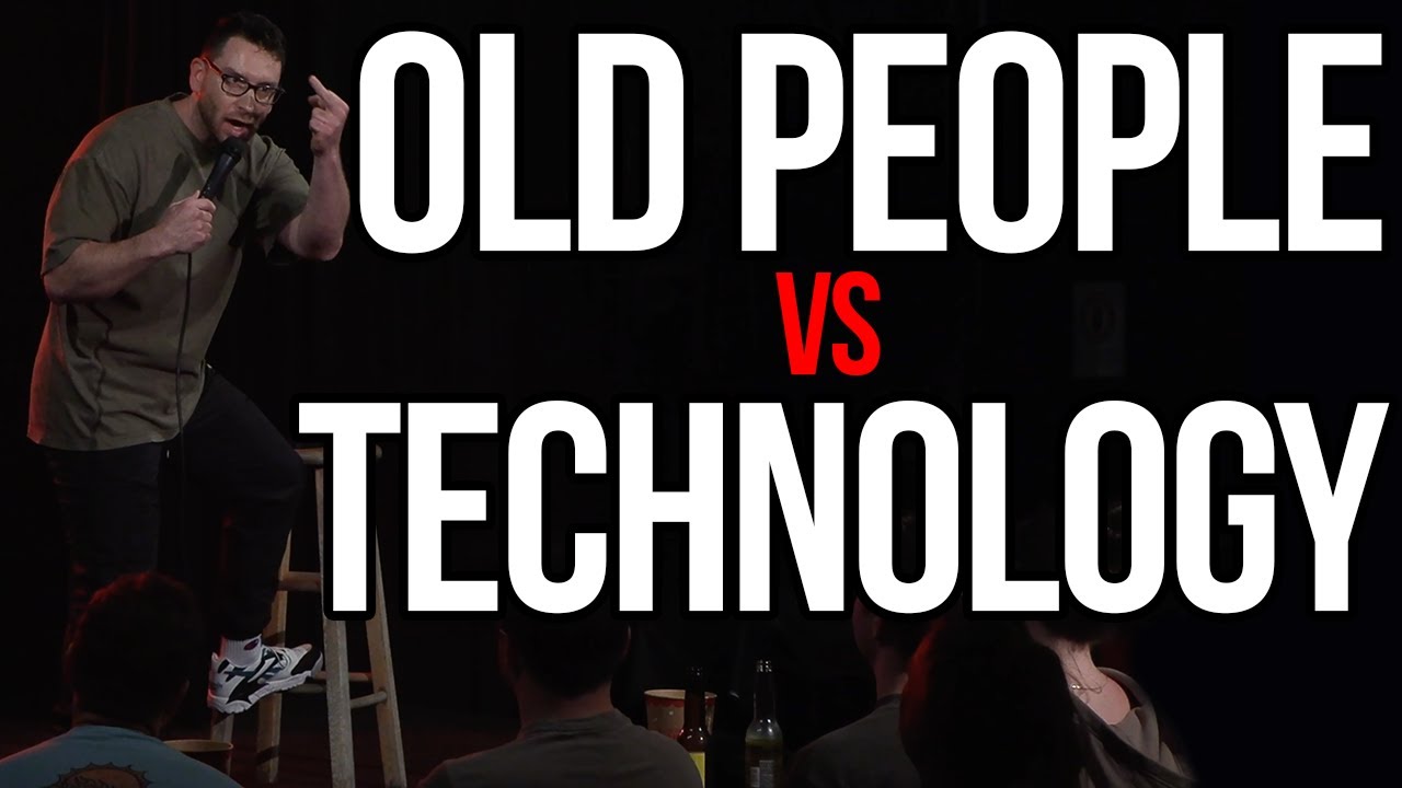 Old People VS Technology - Stand-up Comedy Joke featuring Colton Harpie ...