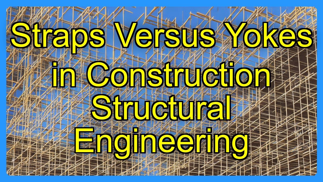 Straps Versus Yokes in Construction Structural Engineering - YouTube