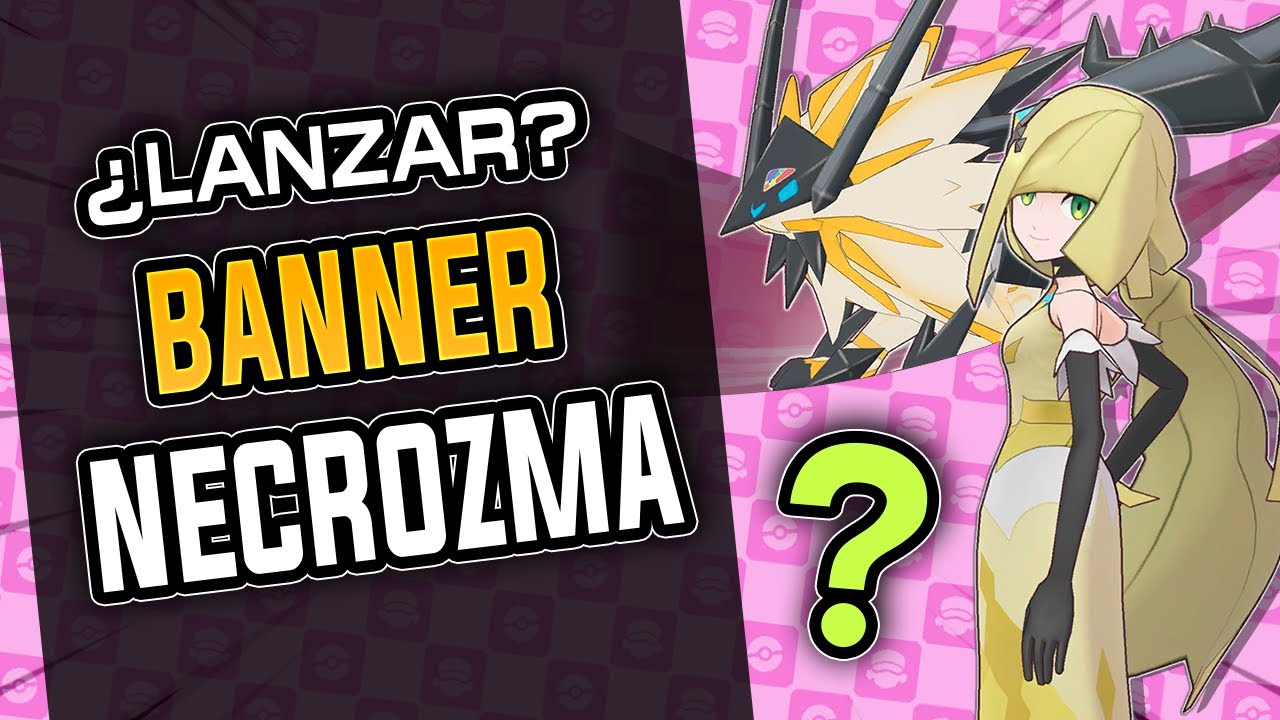 ¿LANZAR? 🤔 BANNER MAESTRO de NECROZMA - Pokemon Masters EX - YouTube