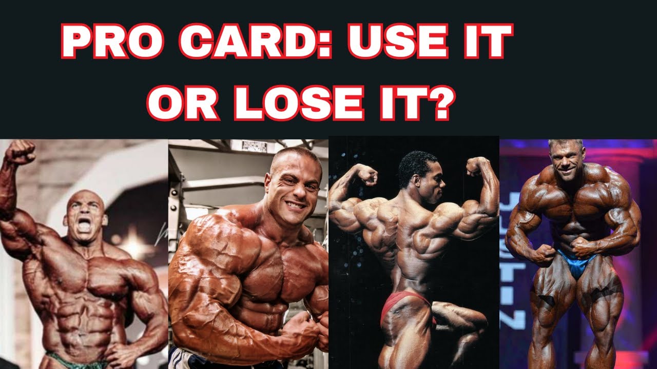 IFBB Pro Card: Use it or LOSE it? - YouTube