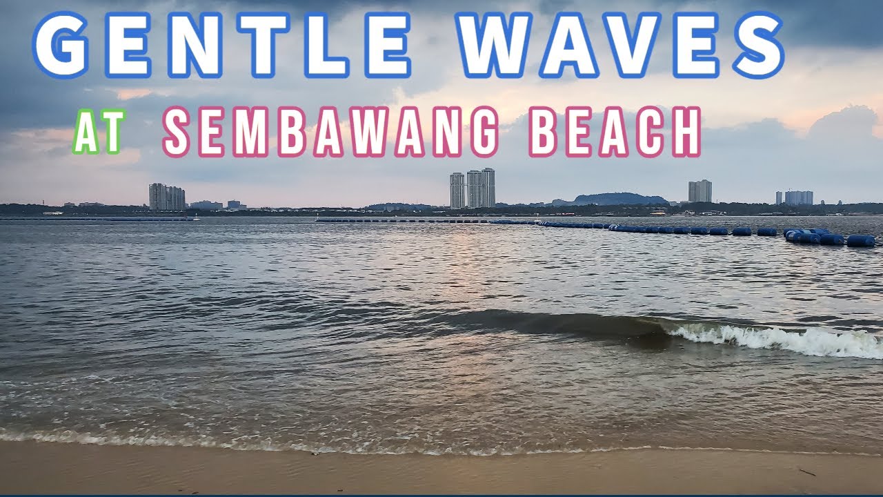 Gentle Waves along a quiet beach - relaxing Wave Sound (High Quality ...