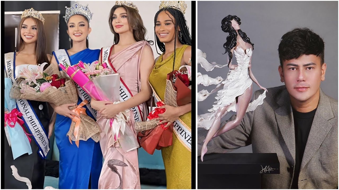 The Miss Philippines 2024 Winners x Jef Albea Trophies - YouTube