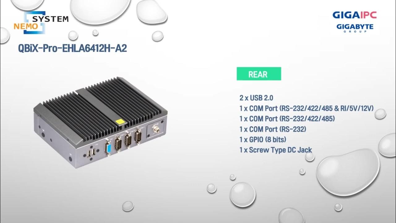 GIGAIPC (GIGABYTE)+ NEMO SYSTEM QBiX-Pro-EHLA6412H 한국총판 - YouTube