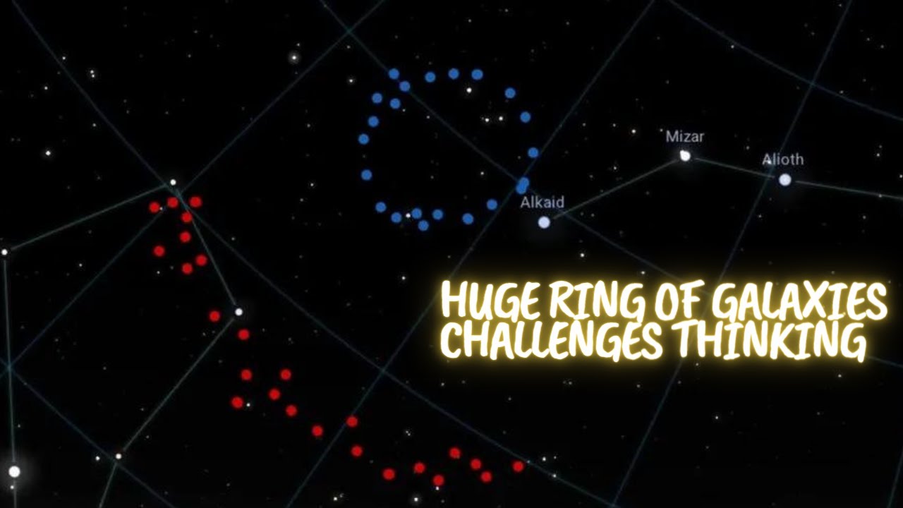 A huge ring of galaxies challenges thinking of cosmos - YouTube