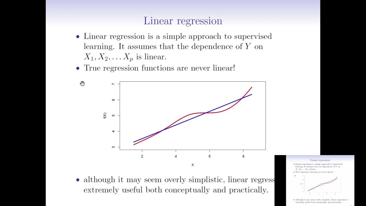 Lecture 2 Linear Regression 6556 - YouTube