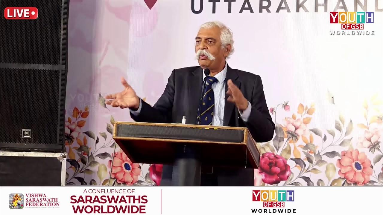 The Confluence of Saraswaths Worldwide | Day 1 | Live from Vyasashram, Haridwar - YouTube