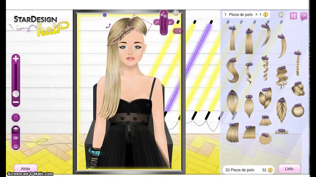 STARDOLL PEINADO STARDESIGN HAIR - YouTube