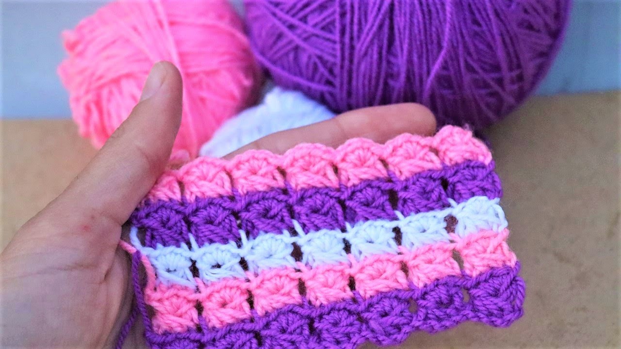 Crochet New Pattern Model/Crochet vest model/Crochet blanket Model # ...