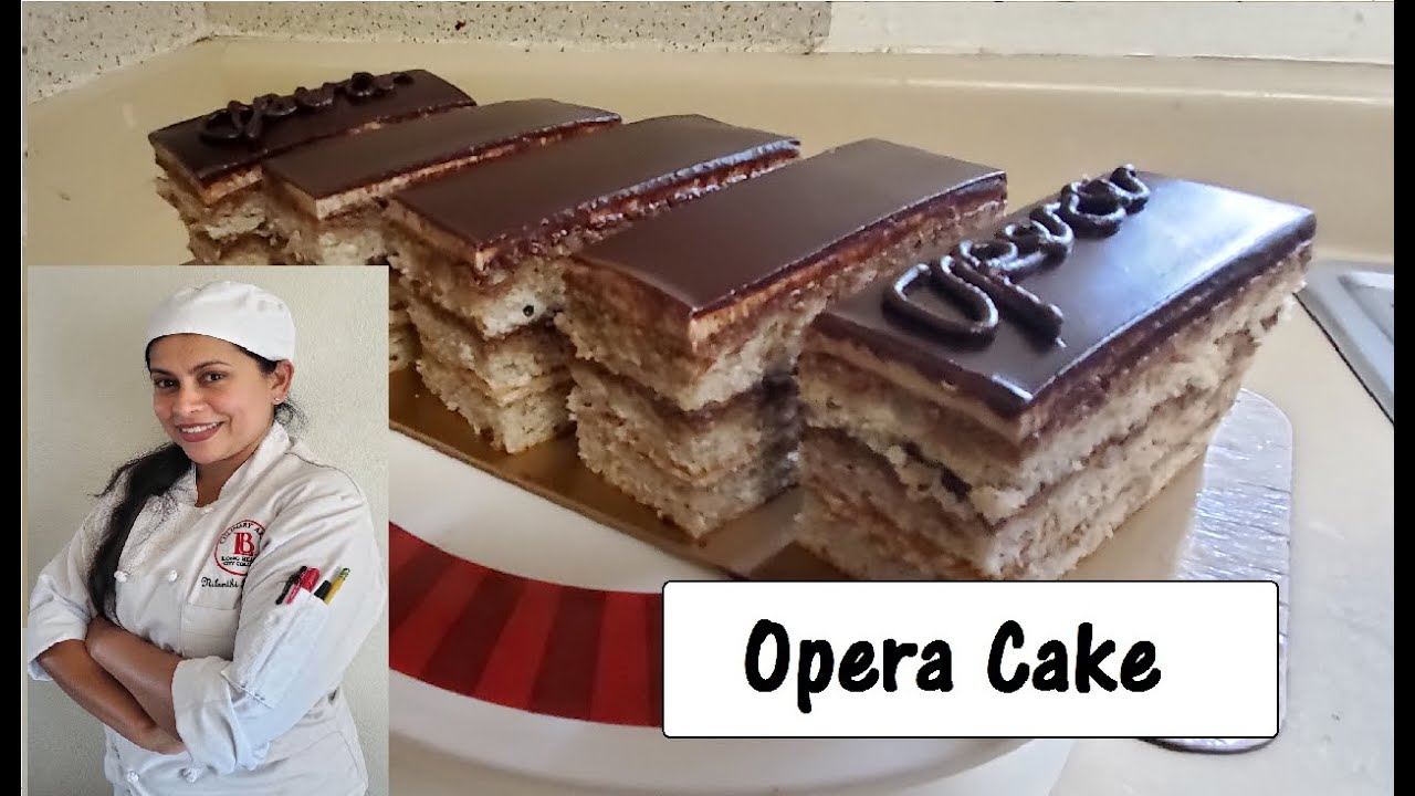 How to make Opera Cake - YouTube