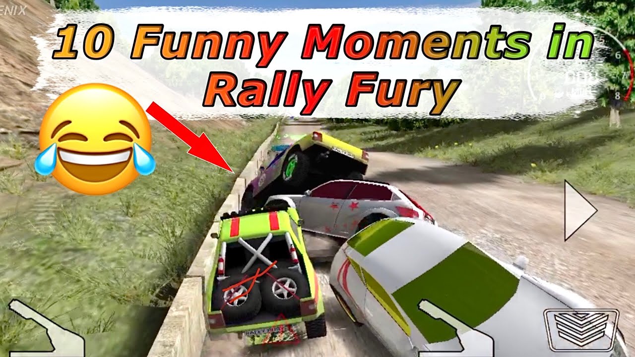 Rally Fury Funny Moments 😂 Car Racing Funny Moments 🚘 Rally Fury ...