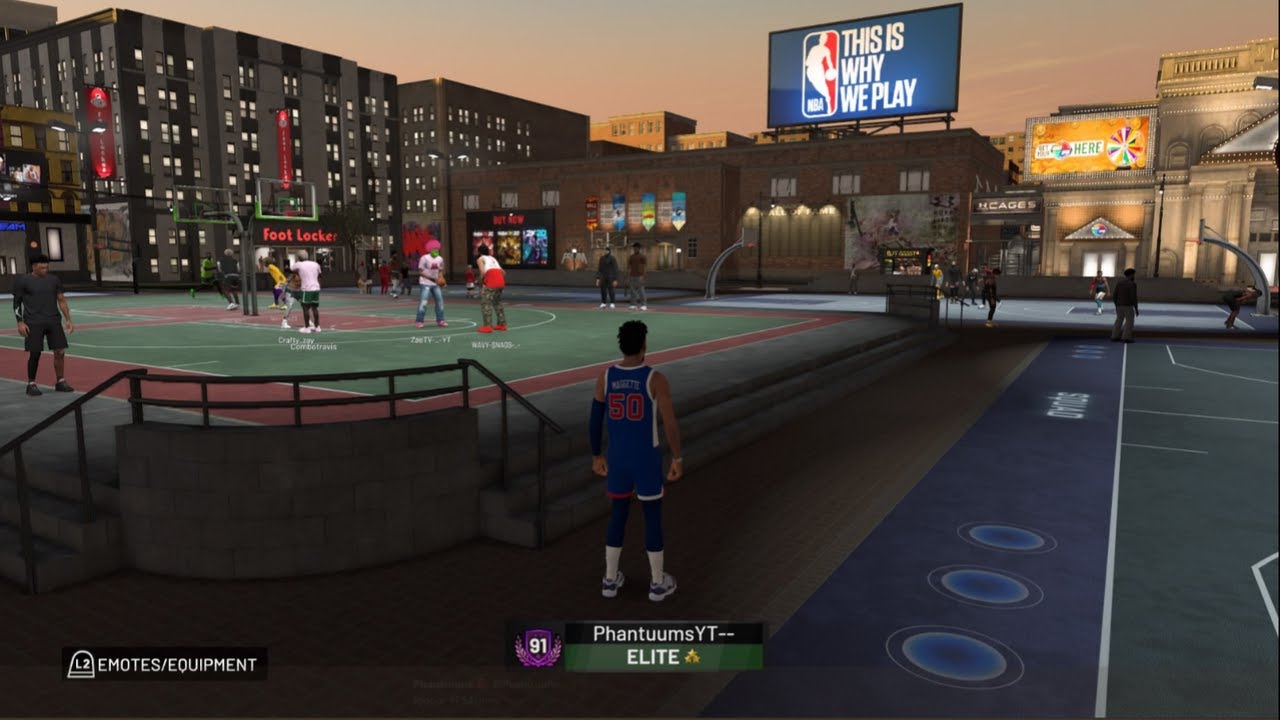 NBA 2K19 Parks Are More Full Than NBA 2K20's Parks - YouTube