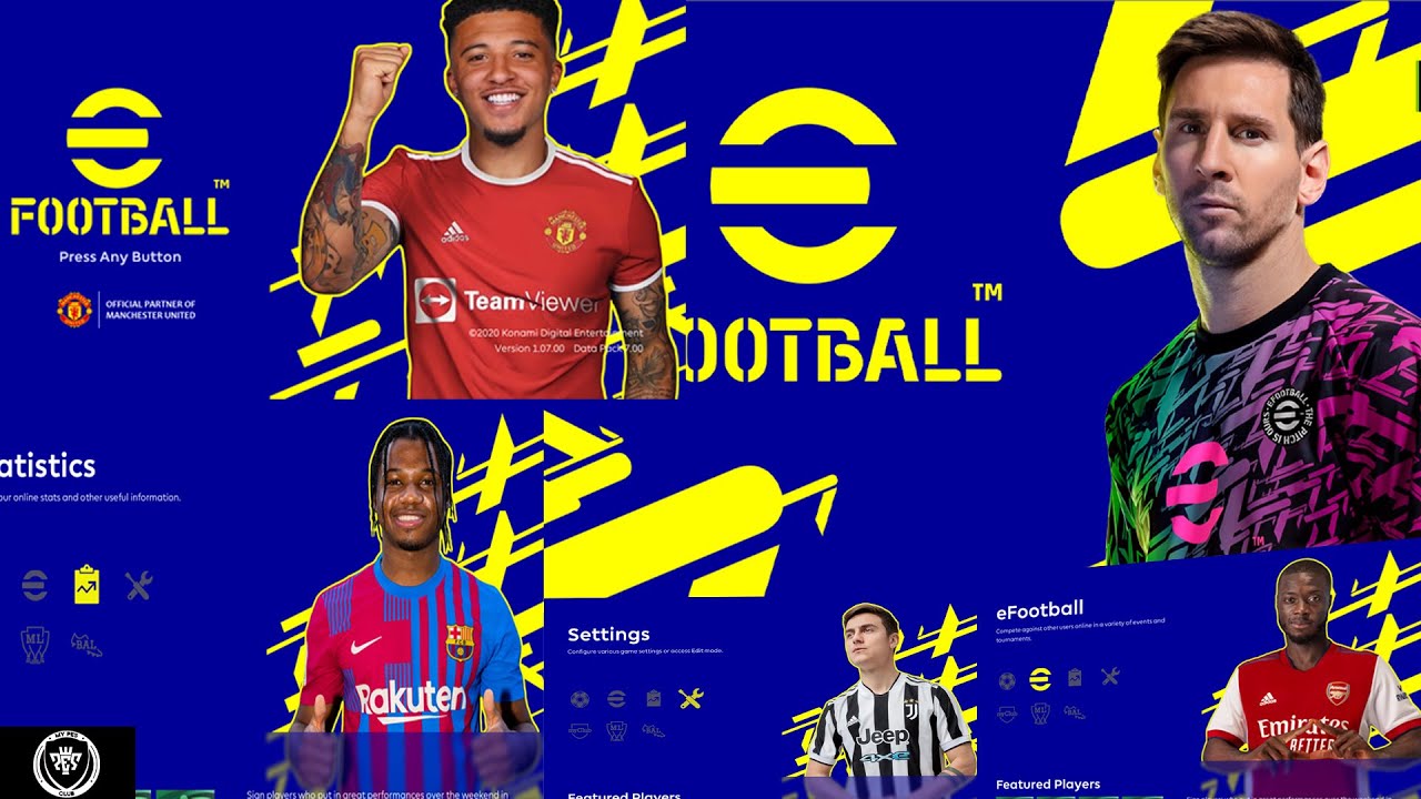 PES 2021 Menu Mod eFootball Pes:2021 - YouTube