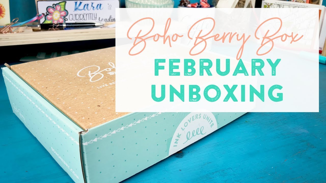 February Boho Berry Box Unboxing! - YouTube