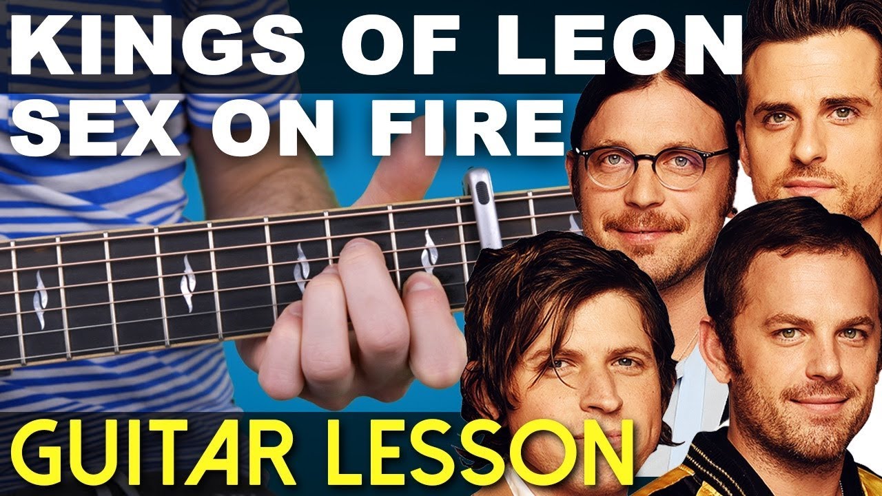 Sex On Fire Kings Of Leon Simplified Solo Guitar Lesson On 1057