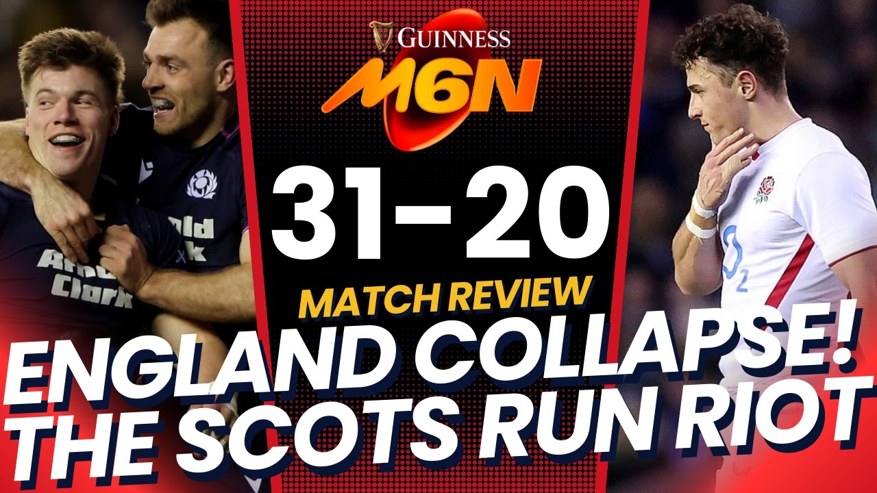 SCOTLAND VS ENGLAND | England Collapse Under SCOTLANDS Pressure | SIX ...