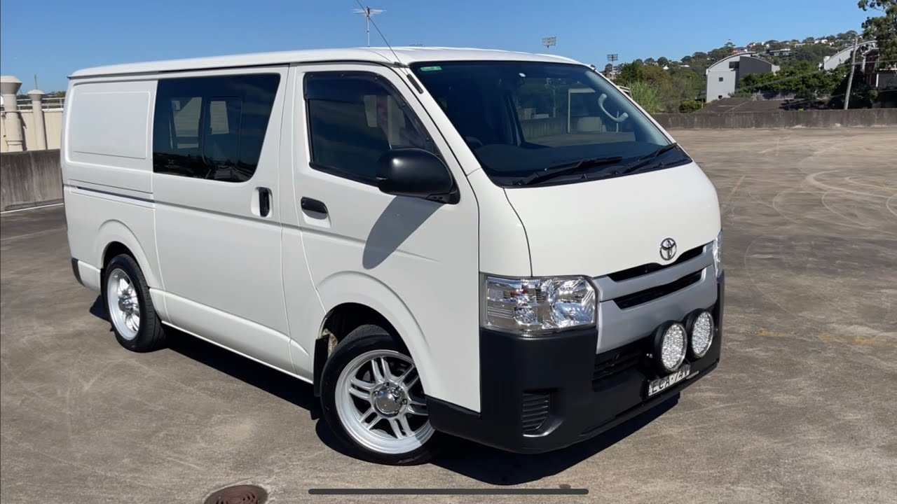 2019 Toyota Hiace Crewvan 5 Seater Automatic Turbo Diesel Only $42,999 ...