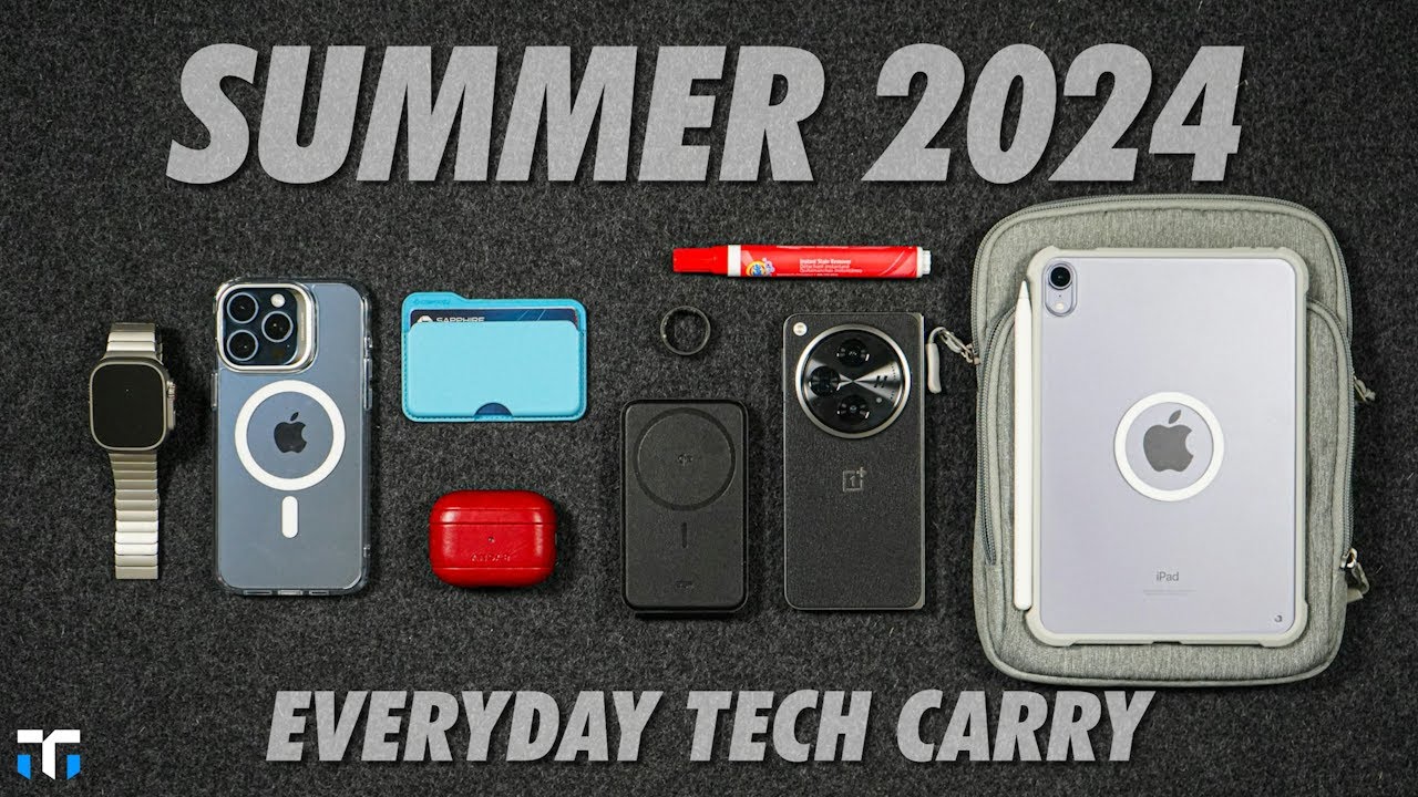 My Summer Everyday Tech Carry 2024! - YouTube